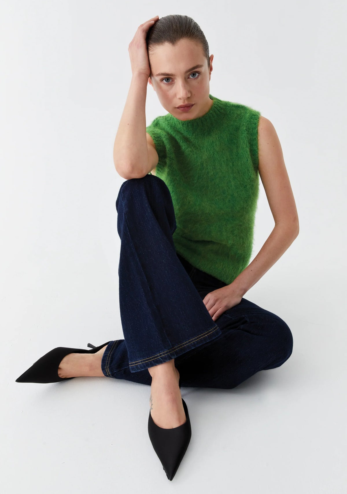 Morrison - Riley Vest - Wasabi – Mason and Francis